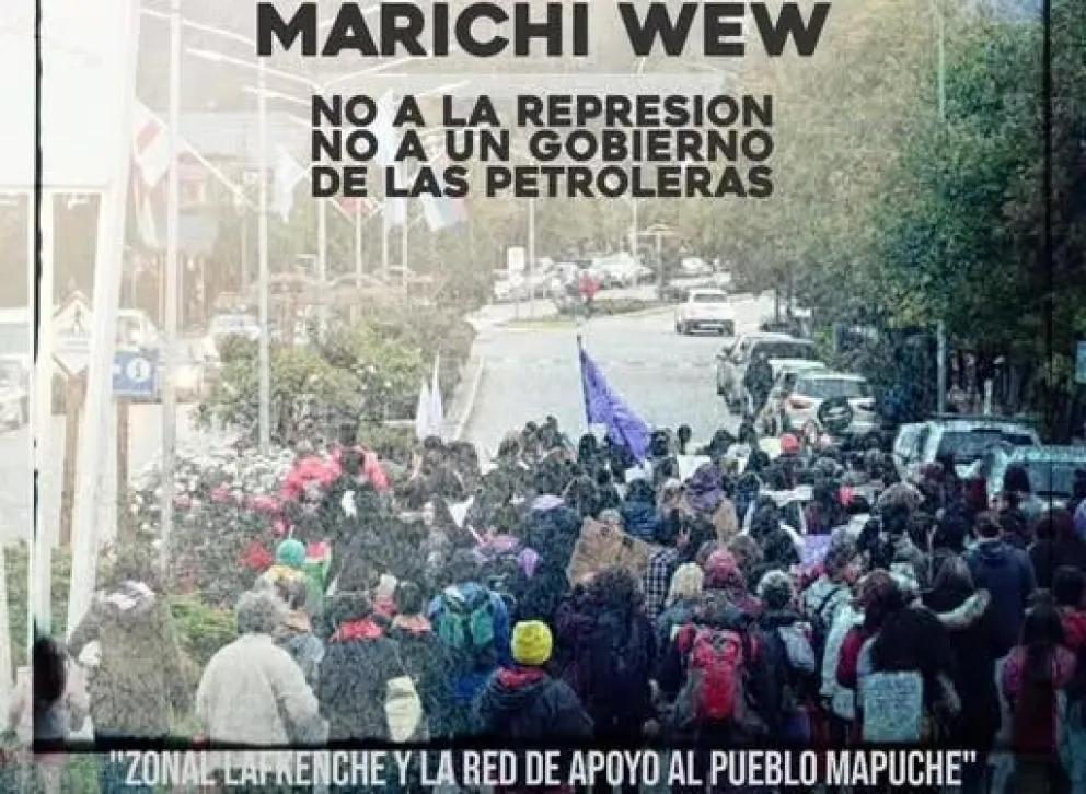Mapuches marchar hoy en Villa La Angostura para repudiar la represión y ...