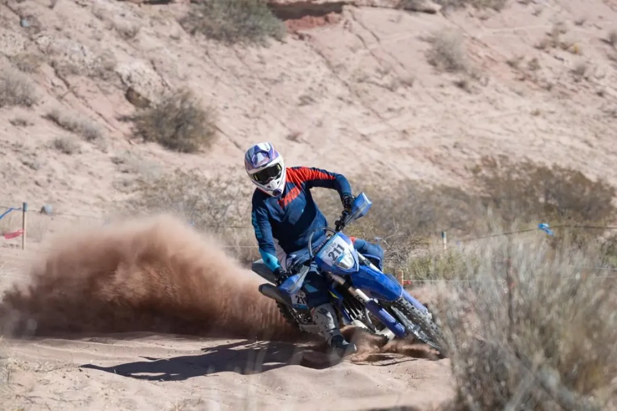 Amadeo Detry y su buen presente en el enduro regional | DiarioAndino